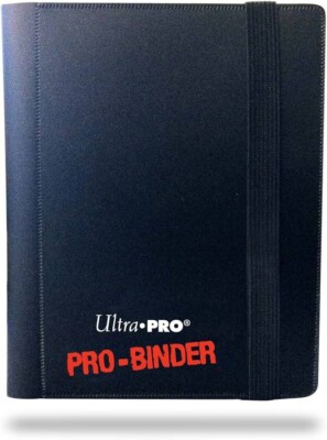 Ultra Pro 2 Pocket Pro Binder Black Holds 80 Cards A6 | eBay UK