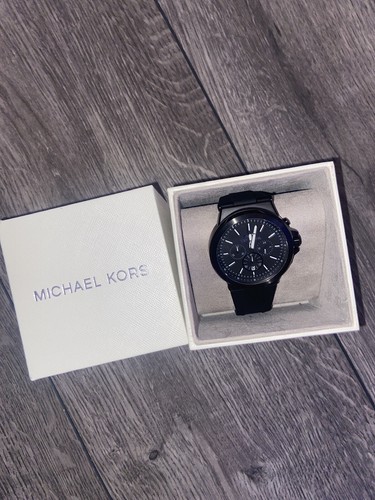 Michael Kors MK5550 Unisex Bradshaw Chronograph Watch - Black for sale ...