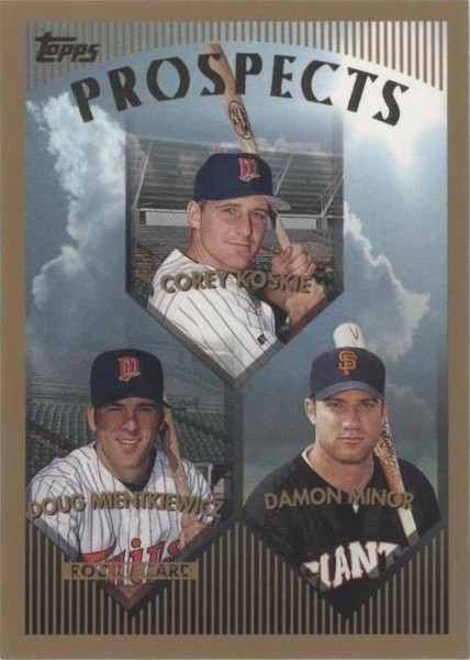 1999 Topps - Prospects #435 Doug Mientkiewicz, Corey Koskie, Damon ...