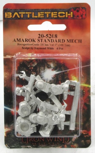 Battletech 20-5208 Amarok Standard Mech (Recognition Guide II Clan Vol ...