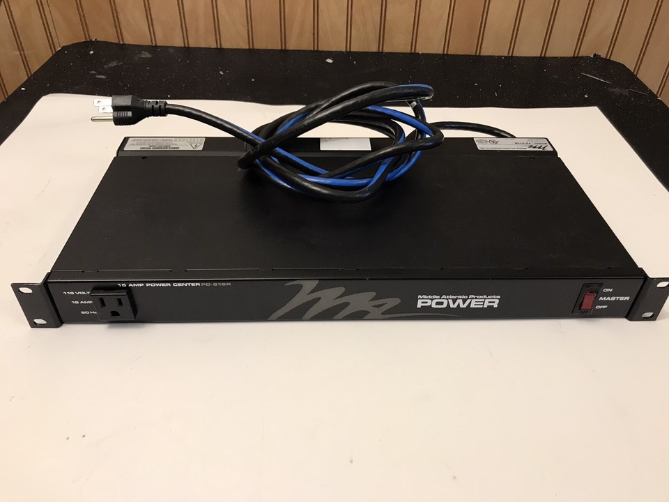 MIDDLE ATLANTIC PRODUCTS PD-915R-SP 8-OUTLET POWER DISTRIBUTING UNIT | eBay