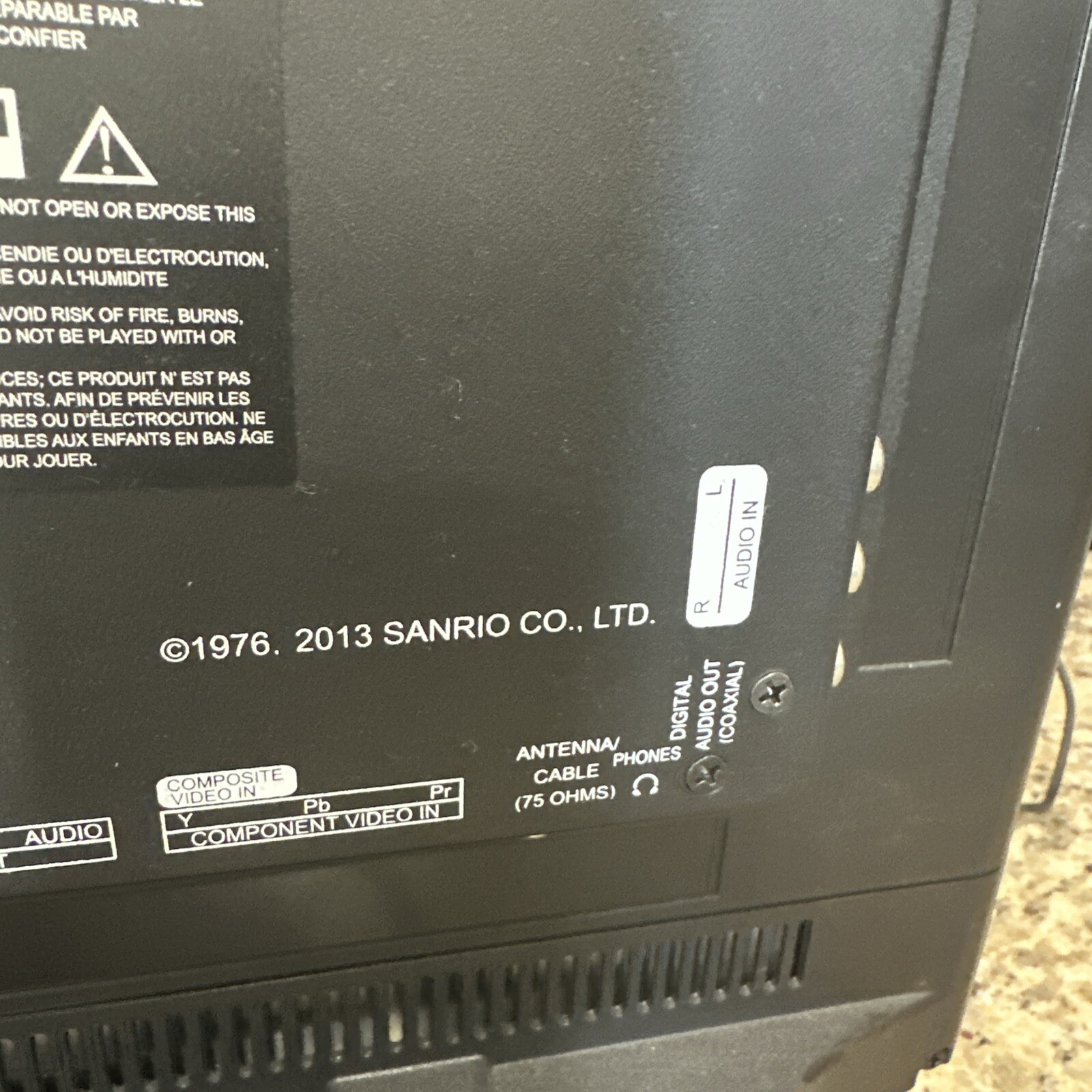 Hello Kitty 19" Sanrio LED HDMI TV or PC Monitor W Power Cord And ...