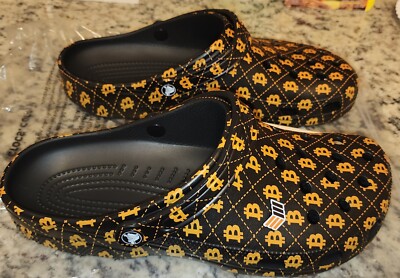 Bitcoin Crocs Limited Edition #/2100 (SUPER RARE US Size 13M) NEW ...