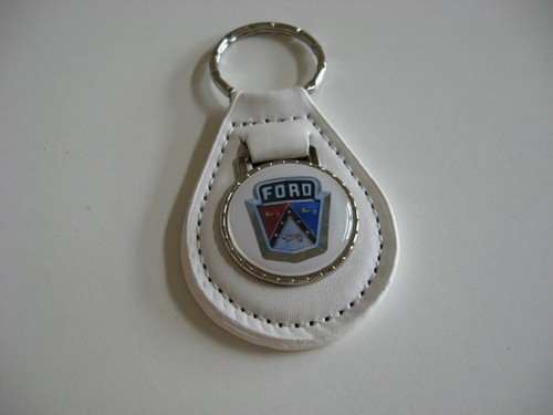 1940's 1950's 1960's FORD CREST EMBLEM LOGO VINTAGE KEYCHAIN KEYRING ...