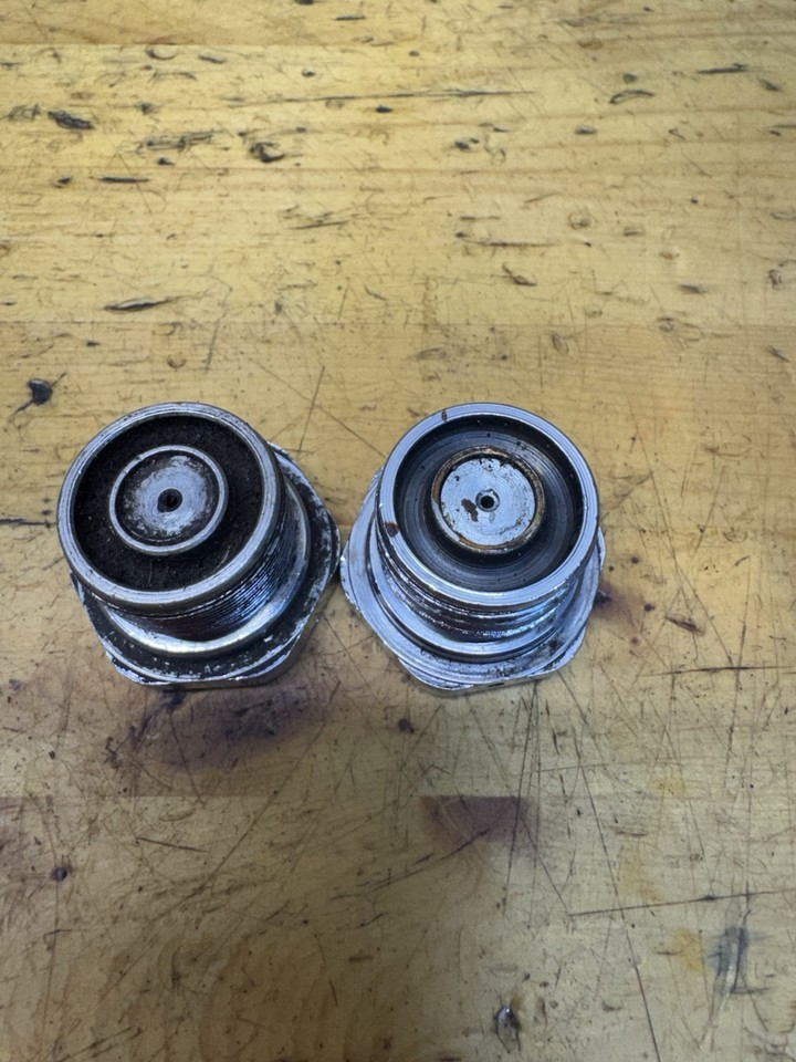 Harley Davidson 35mm Fork Caps Superglide Ironhead Sportster Shovelhead ...