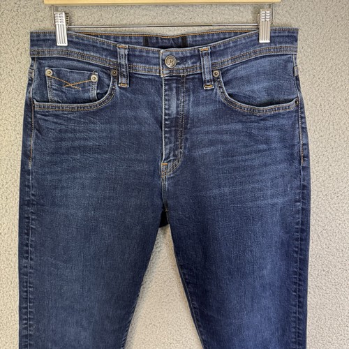 Revtown Jeans Mens 33x29 Blue Automatic Relaxed Straight Decade Dark ...