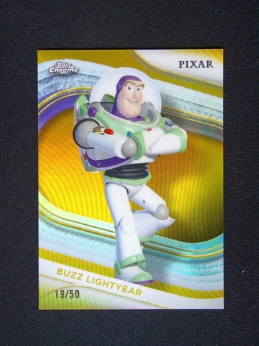 2025 Topps Chrome Disney Buzz Lightyear #90 Refractor Gold /50 | eBay