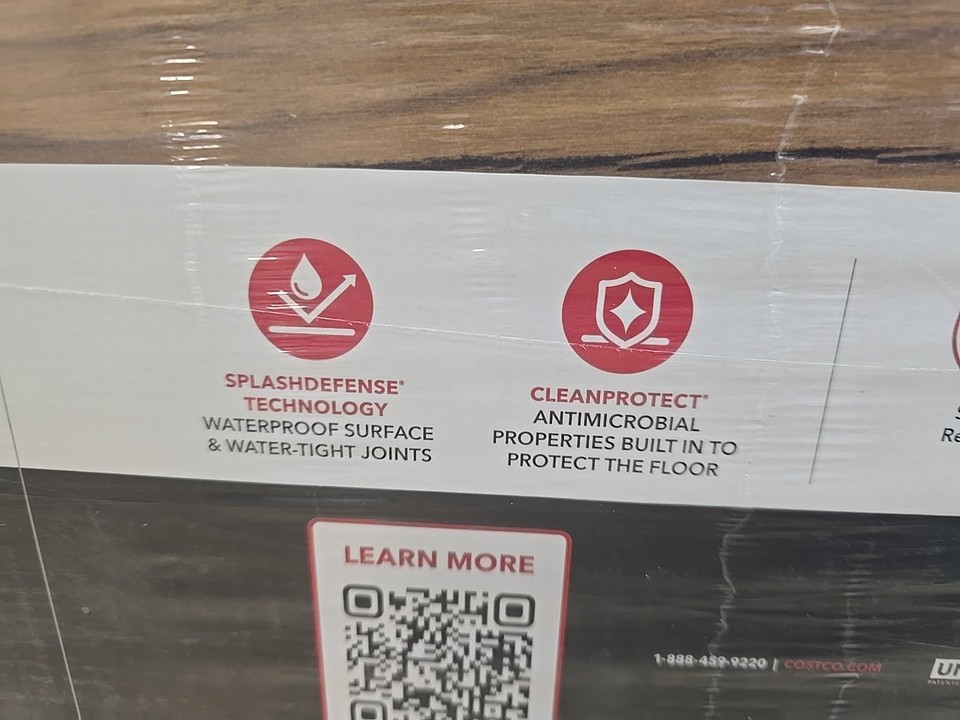 Mohawk Home Blaze Teak Waterproof Laminate Flooring 12MM Thick 17.18 ...