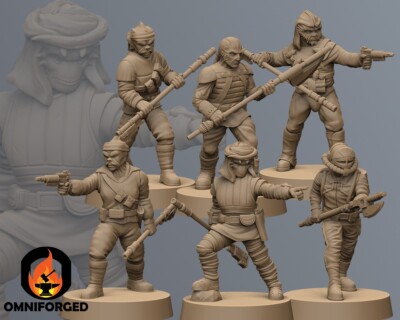 Jabba Hutt Guards (6 Miniatures) - Star Wars Legion | eBay