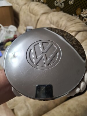 1975-1984 Genuine VW Jetta Rabbit Pickup Wheel Chrome Center Hub Cap ...
