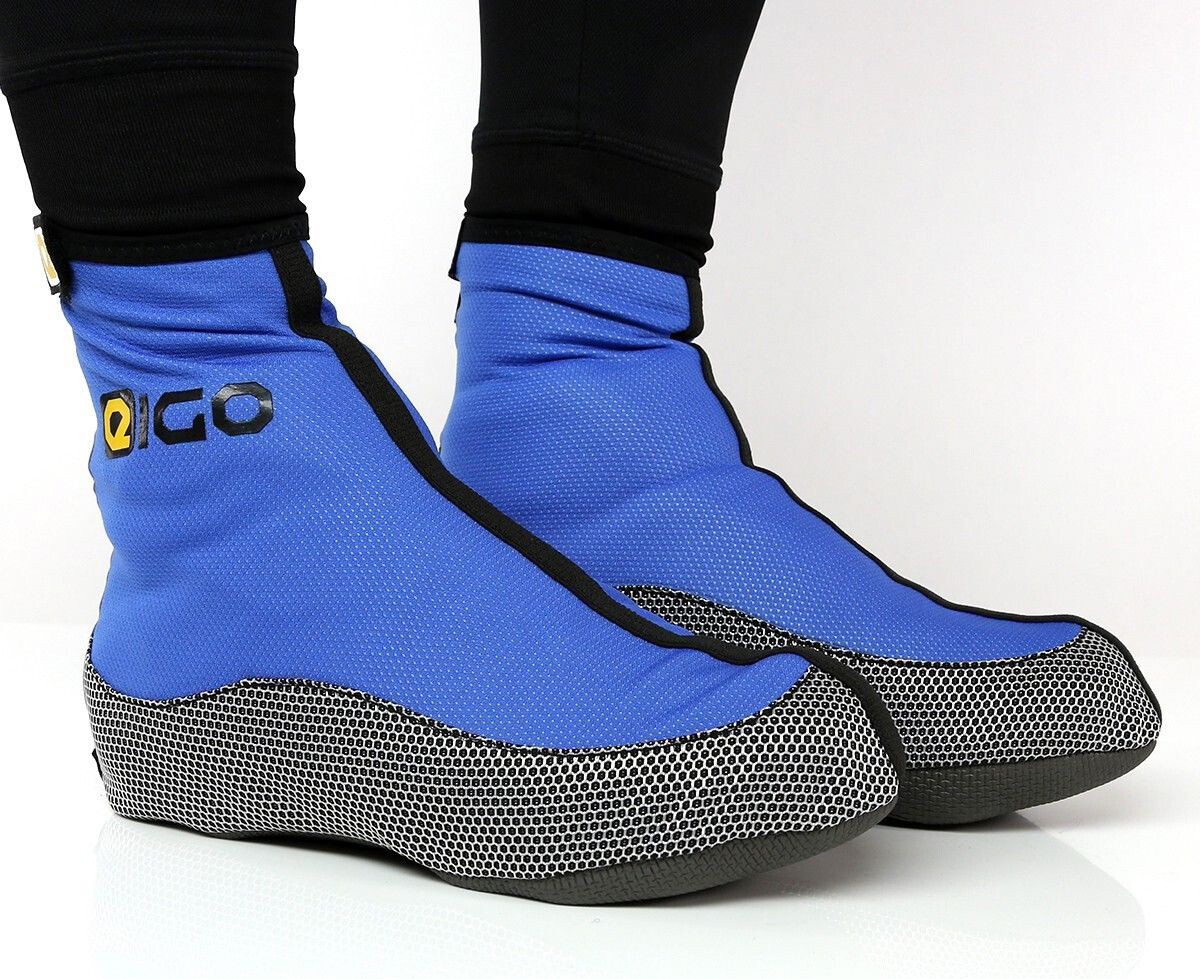 EIGO WINTER BICYCLE CYCLE MTB ROAD RACING TOURING NEOPRENE OVERSHOES ...