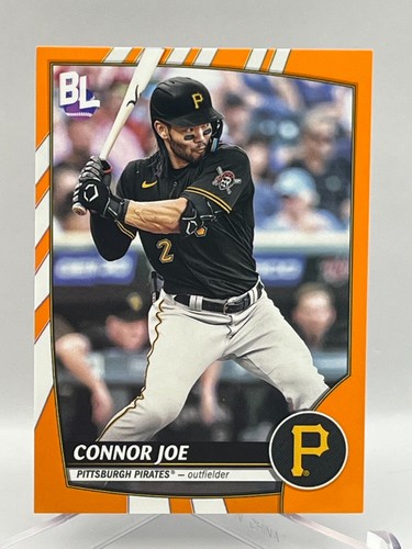 2023 Topps Big League Electric Orange MLB Card 112 Connor Joe ...