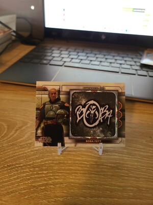 2022 Topps Star Wars The Book of Boba Fett Commemorative Patch Card MP ...