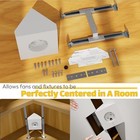 Ceiling Fan Box, FBX900 14.5 Cubic-inches Adjustable Fan and Light ...