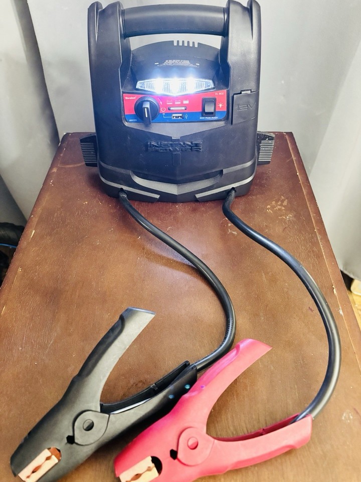 Duralast 800 Amp Portable Battery Jump Starter DL-800 in the Box Used ...