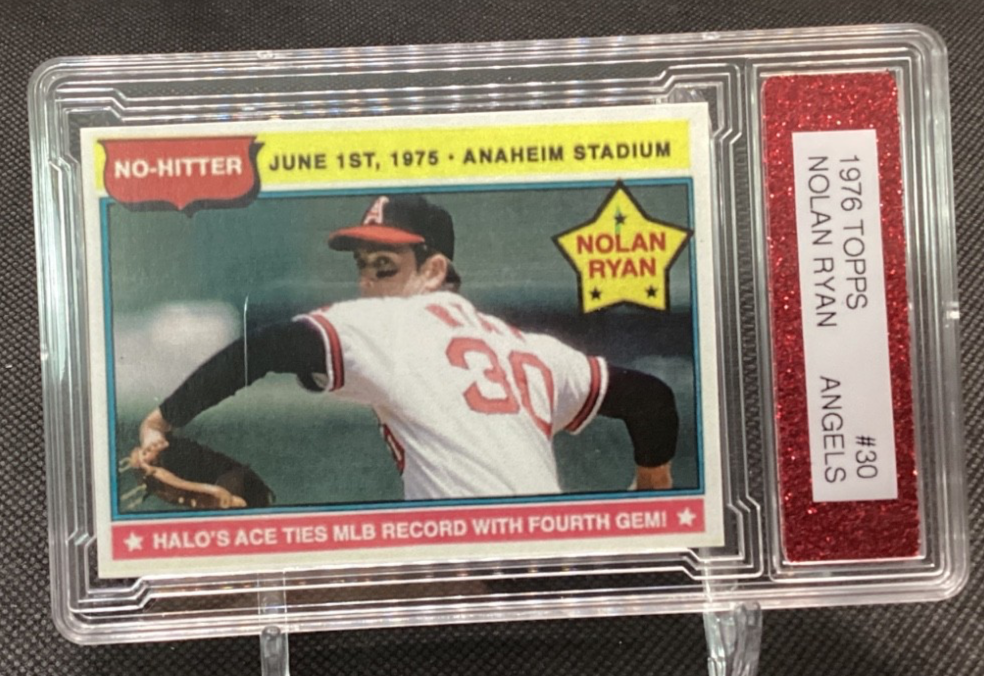 Cool Nolan Ryan No Hitter Card Photos