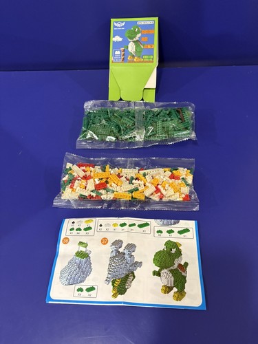 Yoshi Micro Bricks Kit by Menggao. Sealed Parts - RARE | eBay