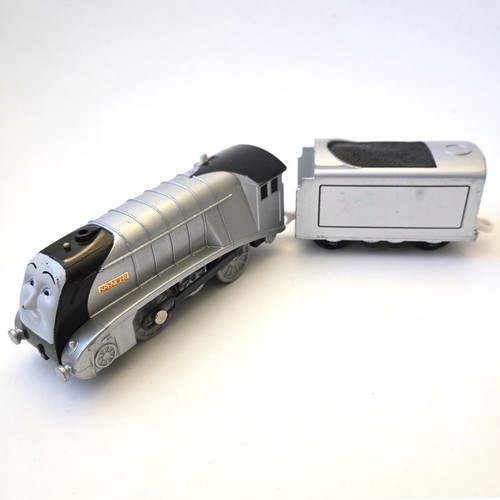 2009 Thomas & Friends Trackmaster Silver SPENCER Train Engine & Tender ...