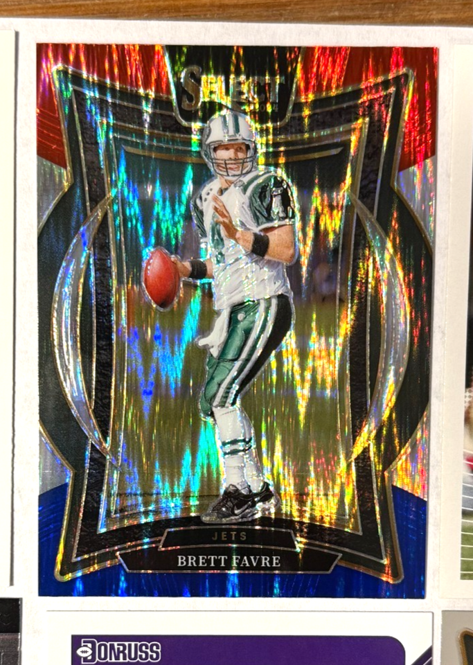 Brett Favre Lot - 8 Cards w/ 2024 Select Parallel - Packers / Jets ...