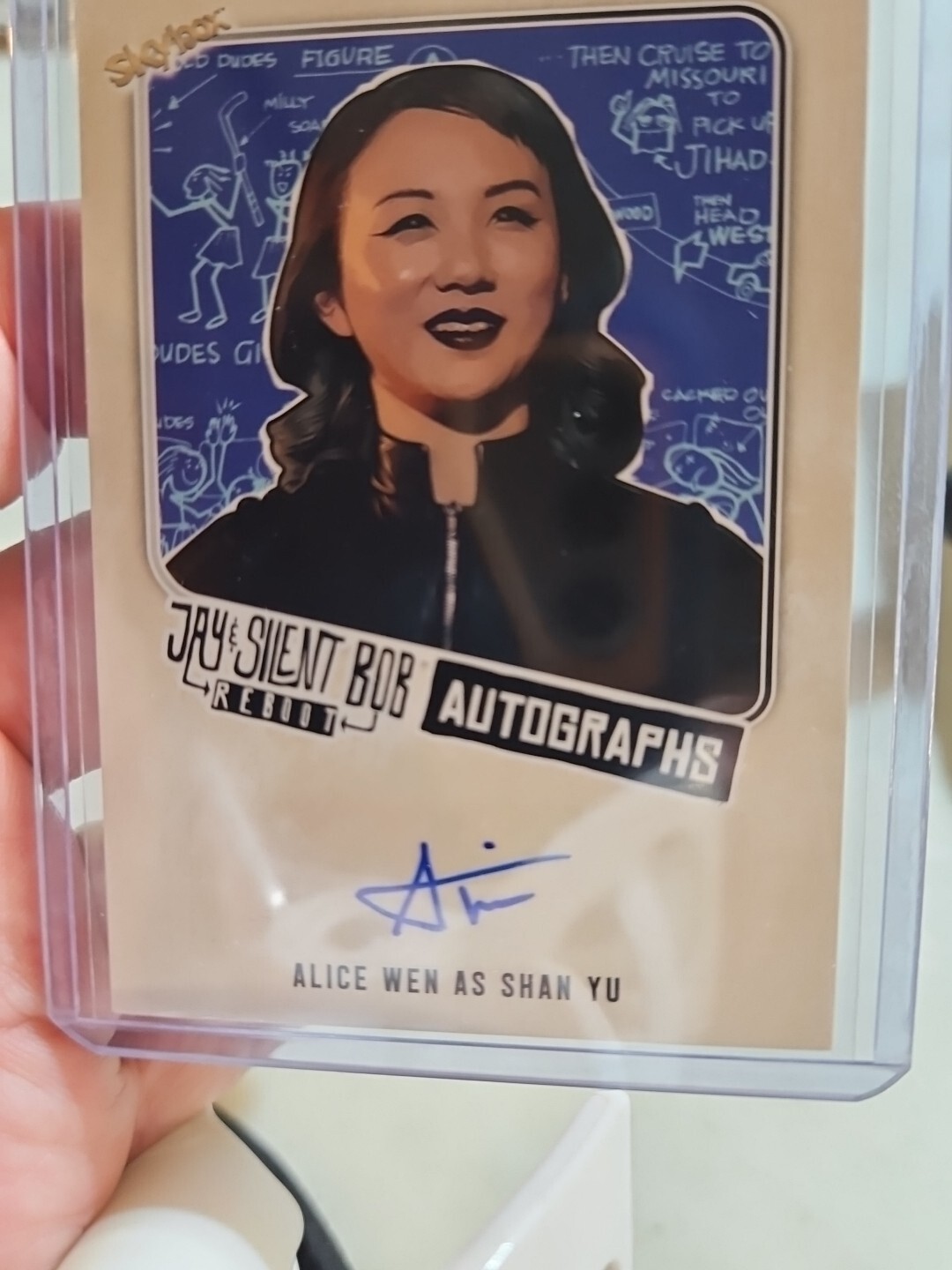 Alice Wen 2023 Skybox Jay and Silent Bob Reboot Auto SIgned Shan Yu | eBay