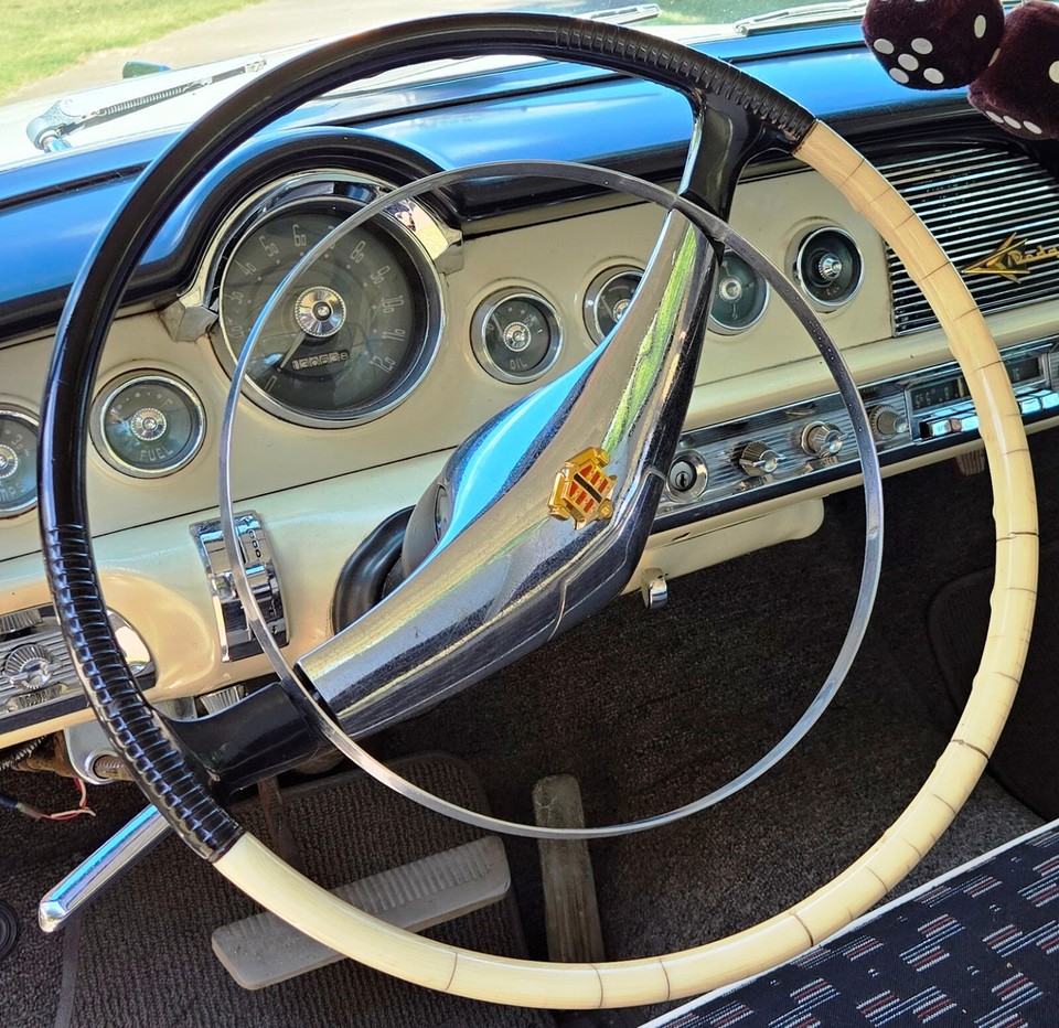 1956 Dodge Coronet Coker wire wheels and tires | eBay