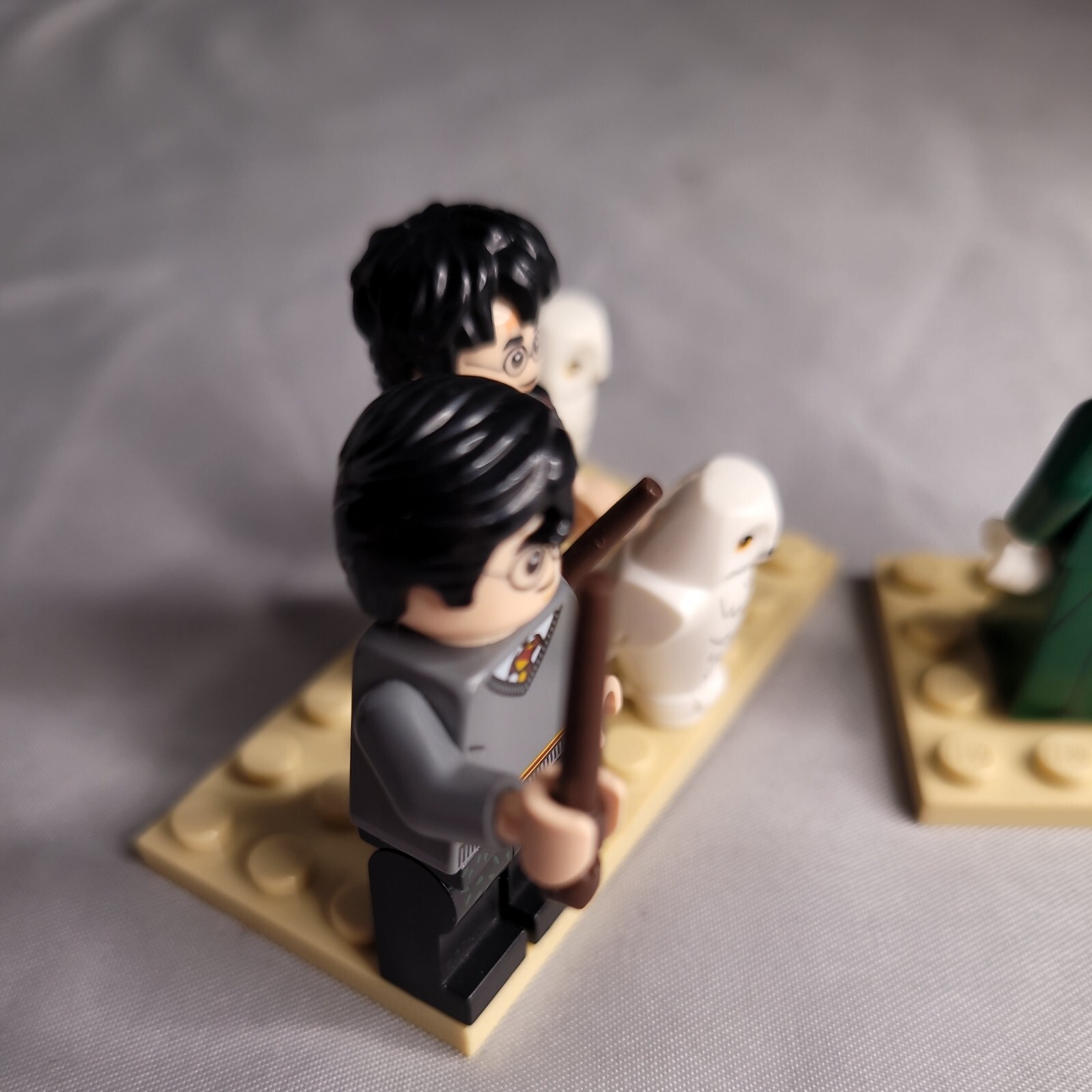 LEGO Harry Potter hedwig / voldemort in School Robes lot of 3 minifig ...