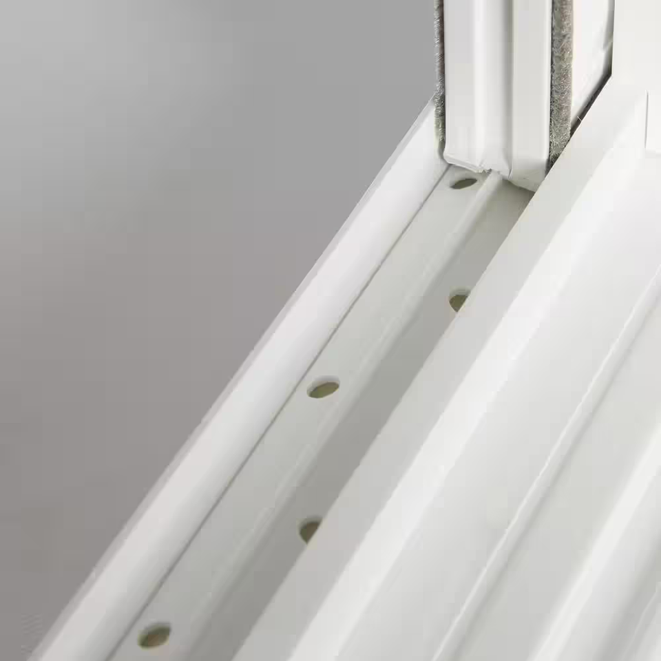 Tafco White Utility Vinyl Slider Window 23.5 x 23.5in Single-Glazed ...