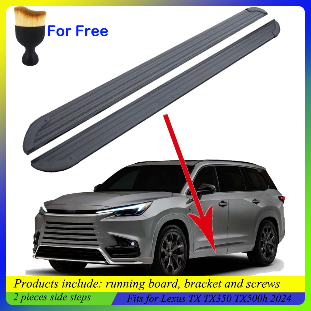 Running Board Side Step Pedal Nerf Bar Fits for Lexus TX TX350 TX500h ...