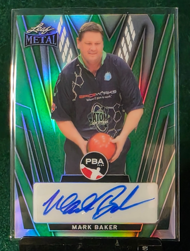 2024 Leaf Metal MARK BAKER Autograph Green SSP 2/3 | eBay
