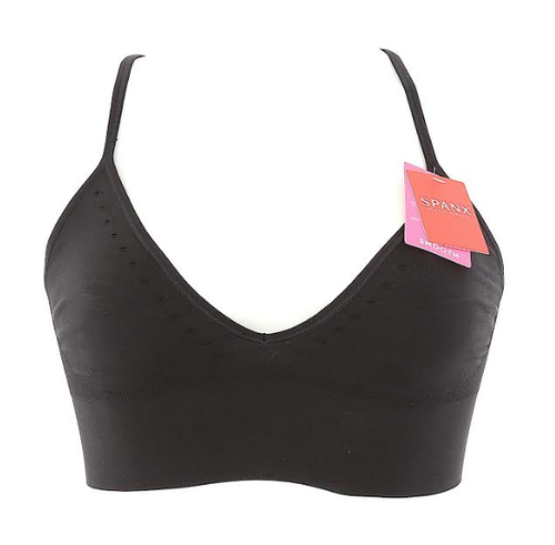 Spanx Loungerie Racerback Shapewear Black Bralette #10035R Size X-Small ...