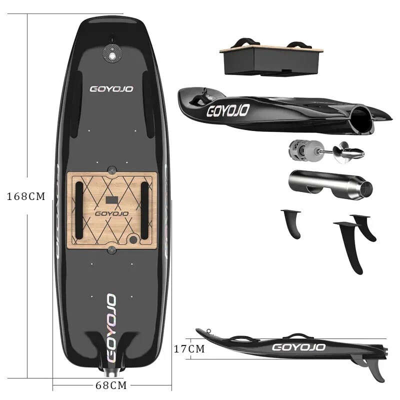 Electric Surfboard Water Jet Surfboard MAX 65KM/H Speed Electric Paddle ...