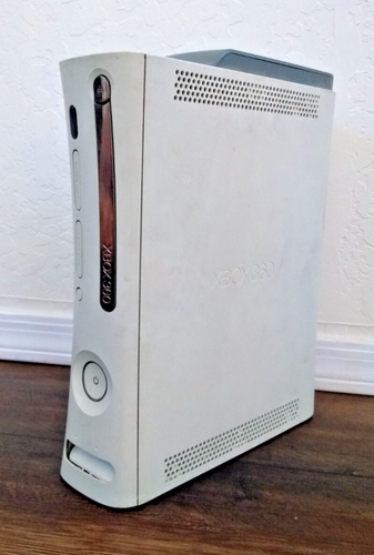 AS IS Microsoft XBox 360 Game Console Untested FOR PARTS REPAIR White ...