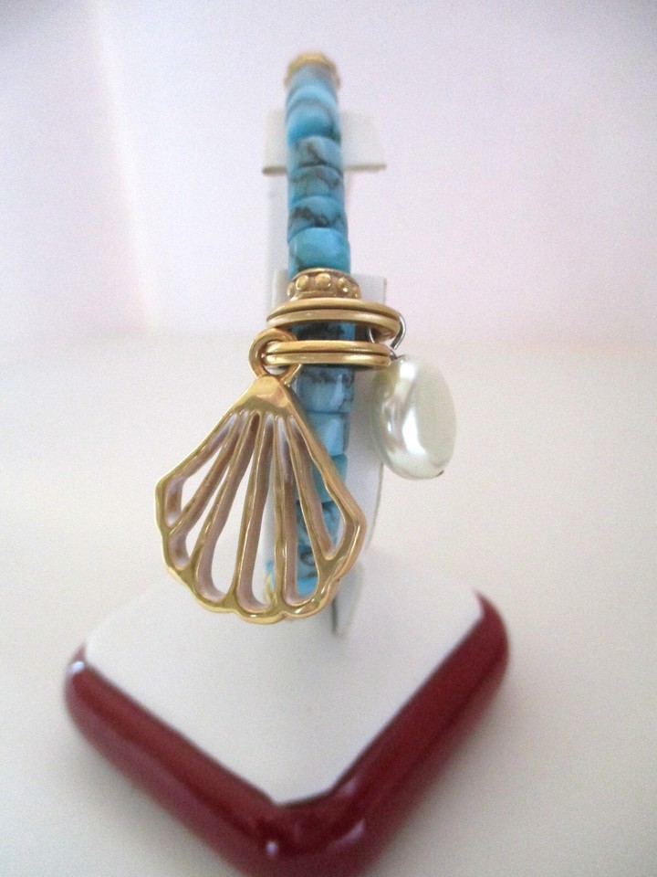 Brighton "CALYPSO SHELL" Necklace-Earring-Bracelet Set (MSR$316) NWT ...