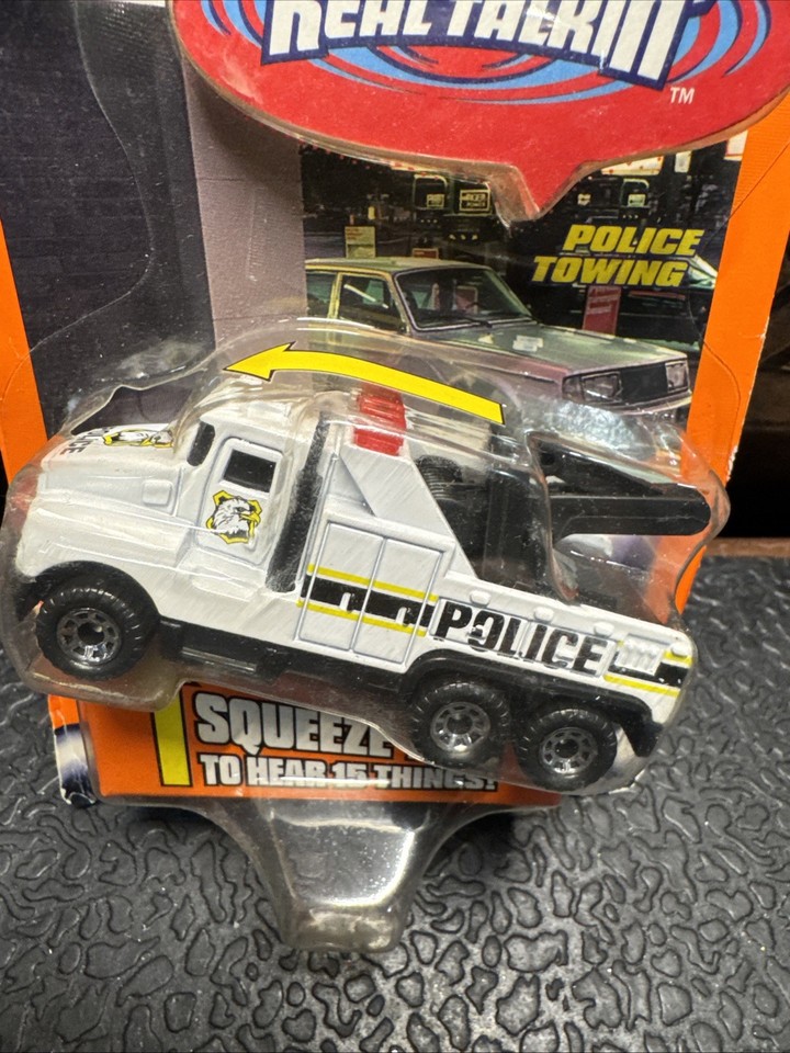 Matchbox Police Towing Real Talkin 1998 Dead Batteries Are Non ...