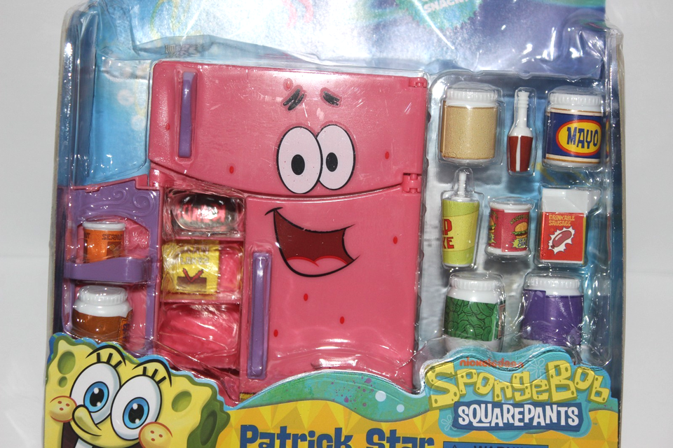 SpongeBob Squarepants Teeny Tinies! Patrick Star Toy Mini Fridge ...
