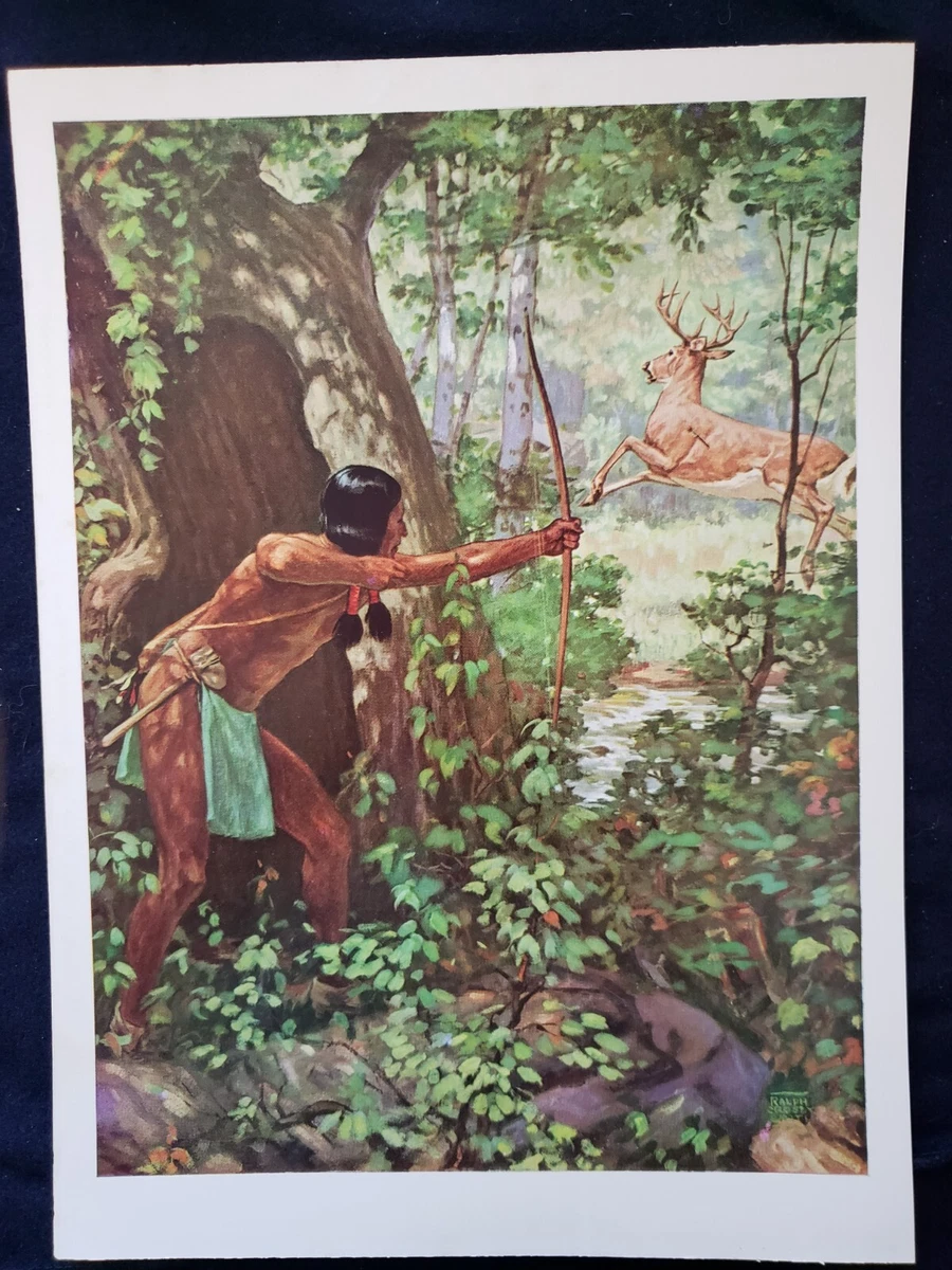 Native American Men Hunting