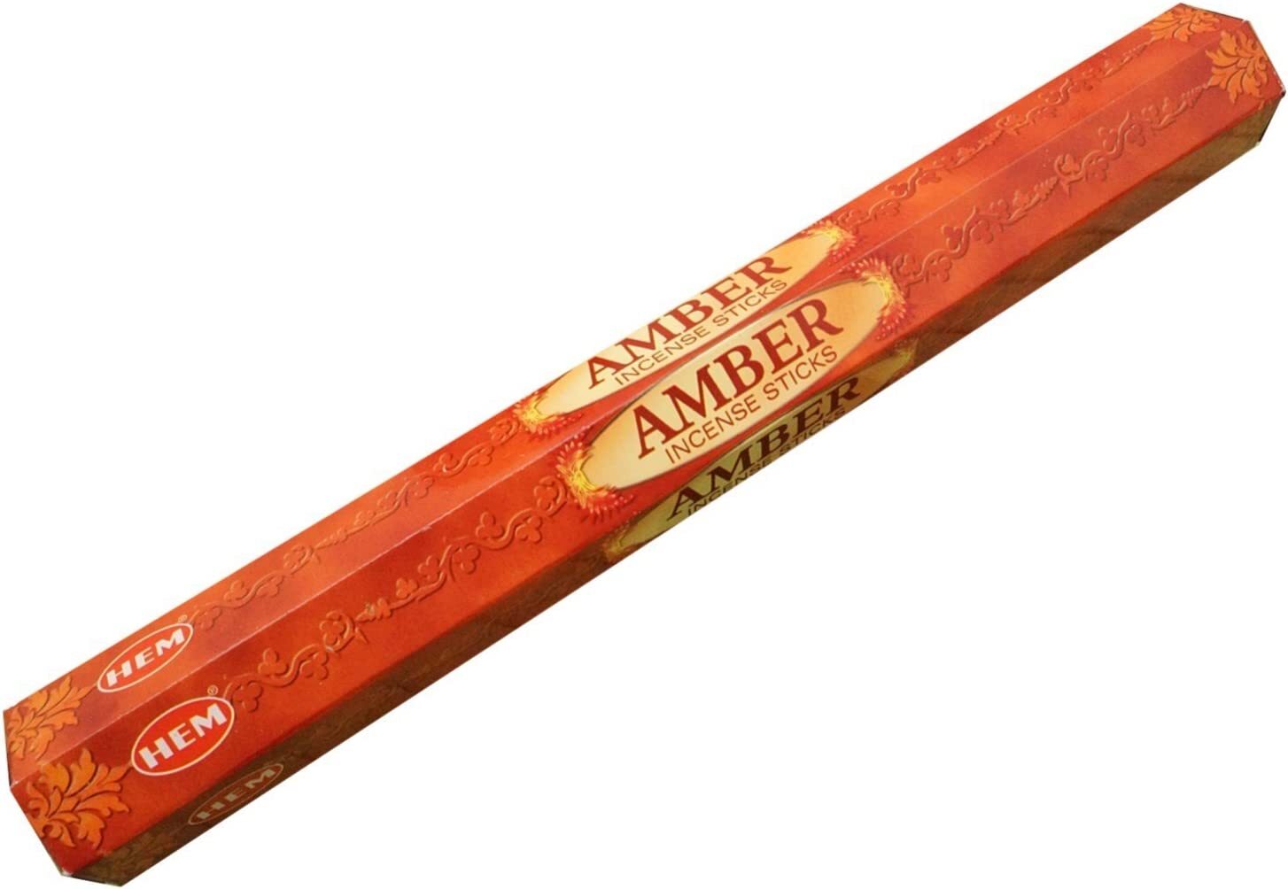 Hem Amber Räucherstäbchen Duft Stäbchen Incense 6x20 ca. 120 Stk. | eBay.de