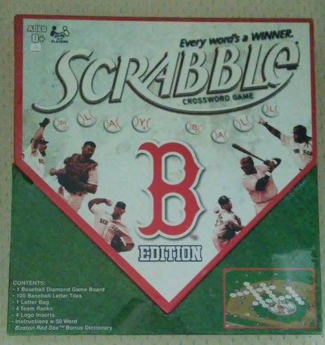 Scrabble Crossword Game - 2008 Boston Red Sox Edition! ***NEW*** | eBay