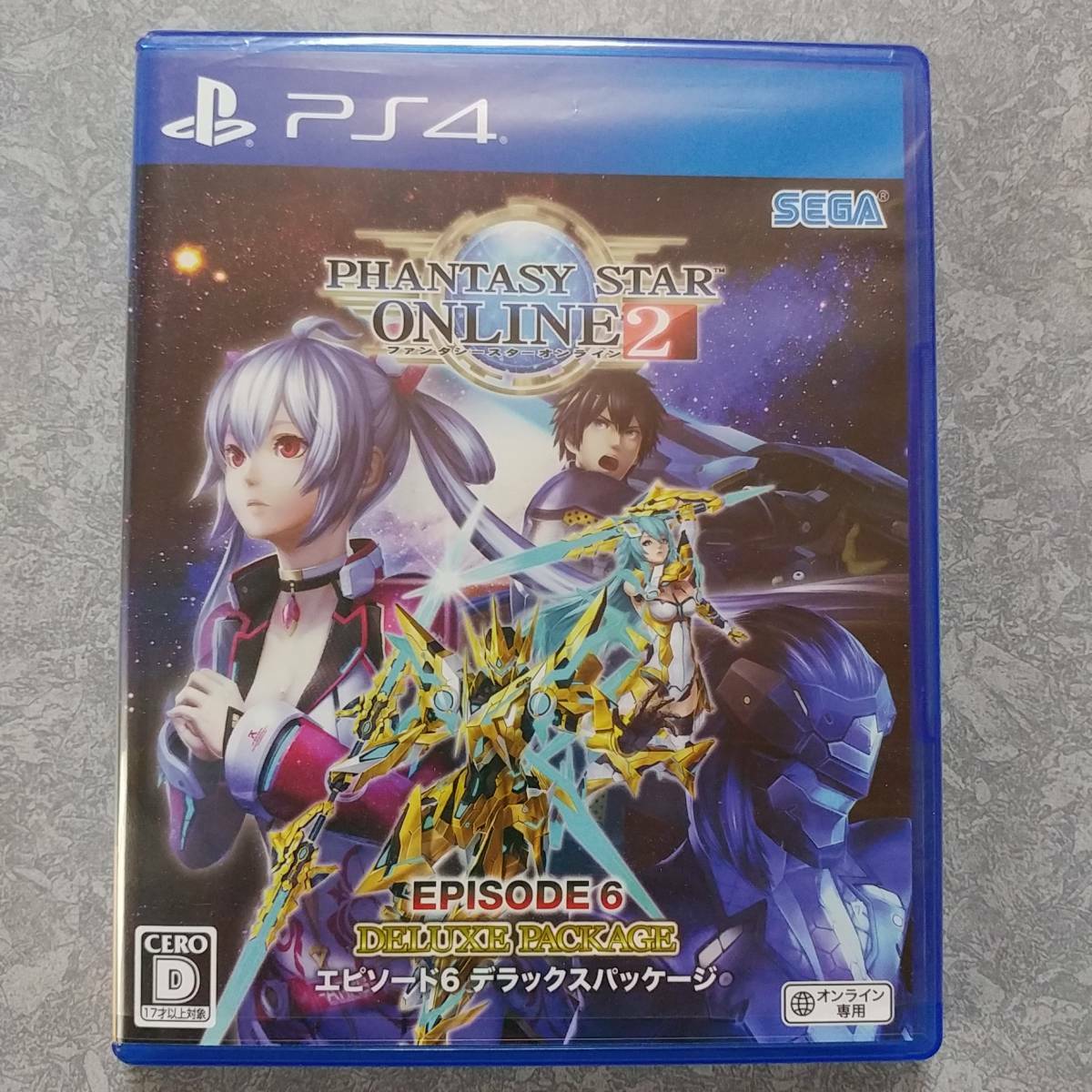 PHANTASY STAR ONLINE 2 Episode 6 Deluxe Package PS4 Game Sega Japan Import