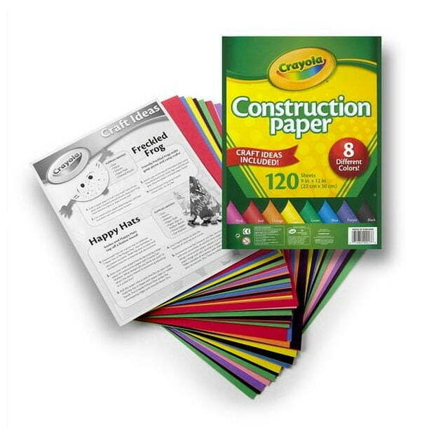 Crayola Construction Paper, 120 Sheets | eBay