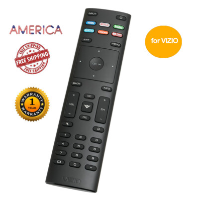 XRT136 Remote Control for Vizio TV D24f-F1 E50-E1 E65-E1 P75-E1 D24f-F1 ...
