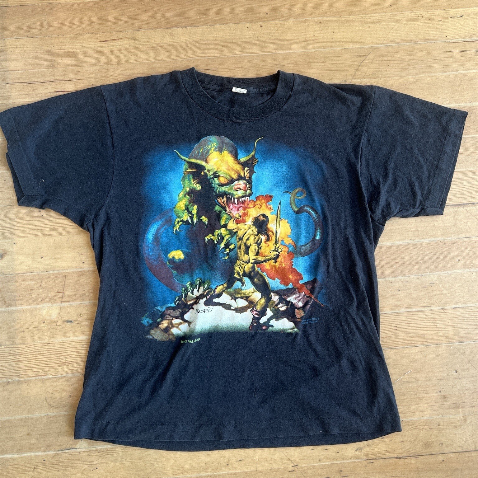 Vintage 1986 BORIS VALLEJO Conan The Barbarian Comic … - Gem