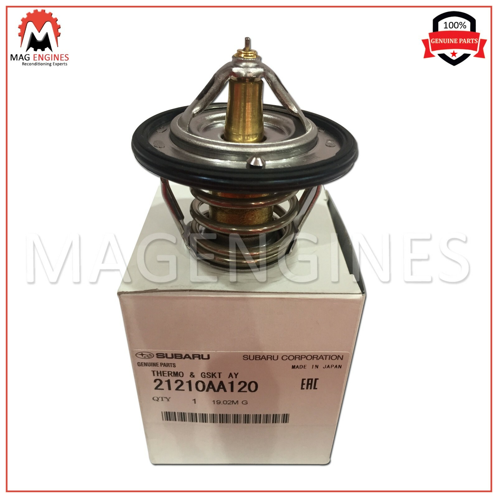 21210-AA120 GENUINE OEM THERMOSTAT & GASKET ASSY 21210AA120 | eBay