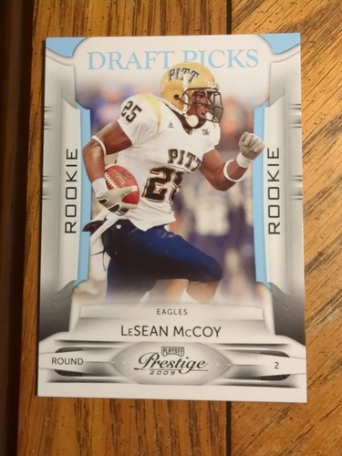 2009 Playoff Prestige Light Blue /999 LeSean McCoy #166 Philadelphia ...
