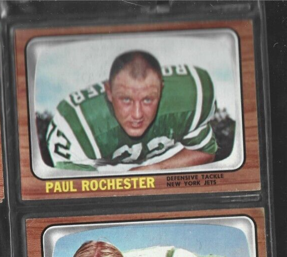 1966 Topps #100 paul Rochester Jets XF/NM | eBay