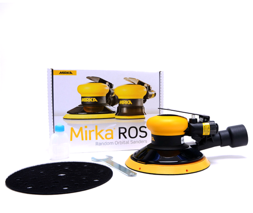 Mirka ROS 650CV Exzenterschleifer 150 mm - 5,0 Hub 52L Druckluft ...