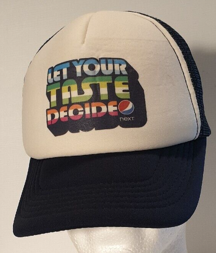 Pepsi Next 2012 Let Your Taste Decide Mesh Snapback Truckers Cap Hat ...