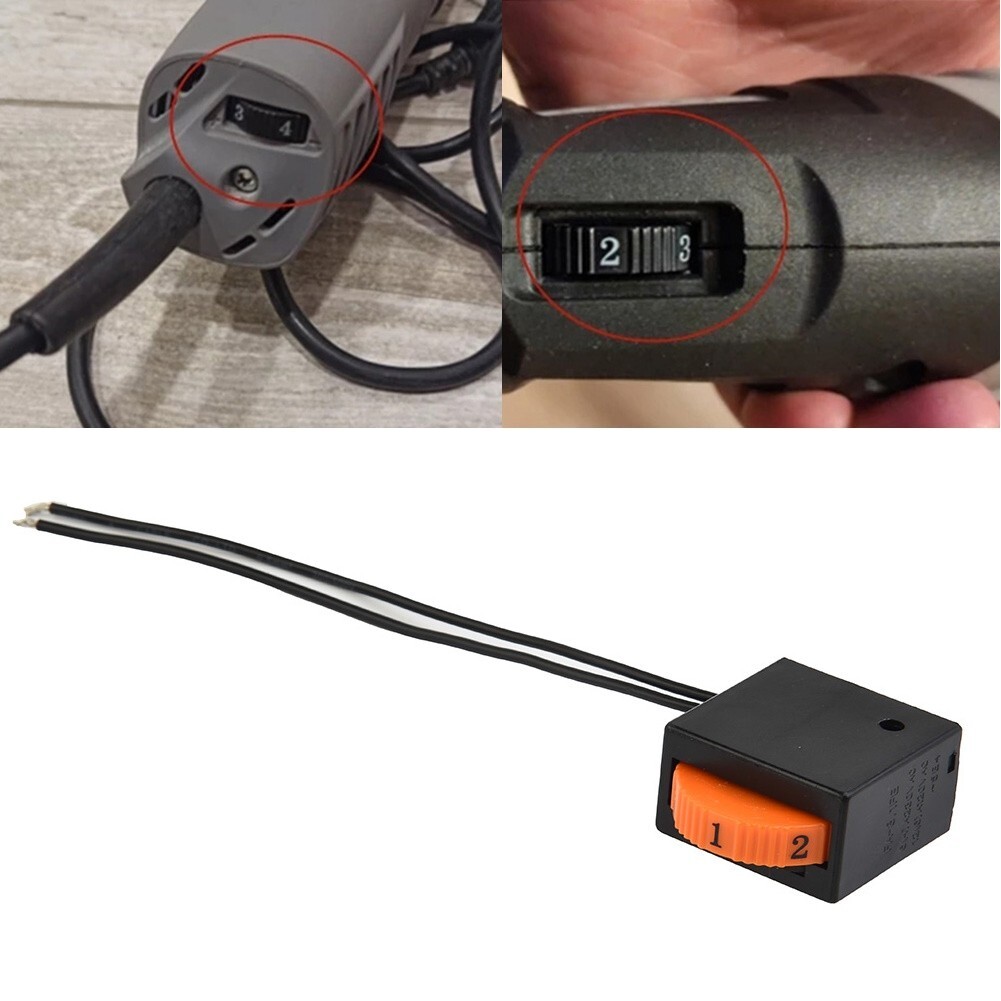 Electric Power Tool Speed Control Switch 6 Position Controller (250V 6A ...