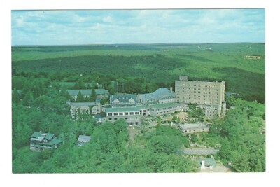 Aerial View Pocono Manor Inn Pocono Manor Pennsylvania Vintage Postcard ...