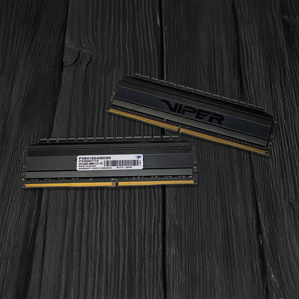 Patriot Viper DDR4 16GB Ram (8gbx2) Pvb416g440c8k | eBay